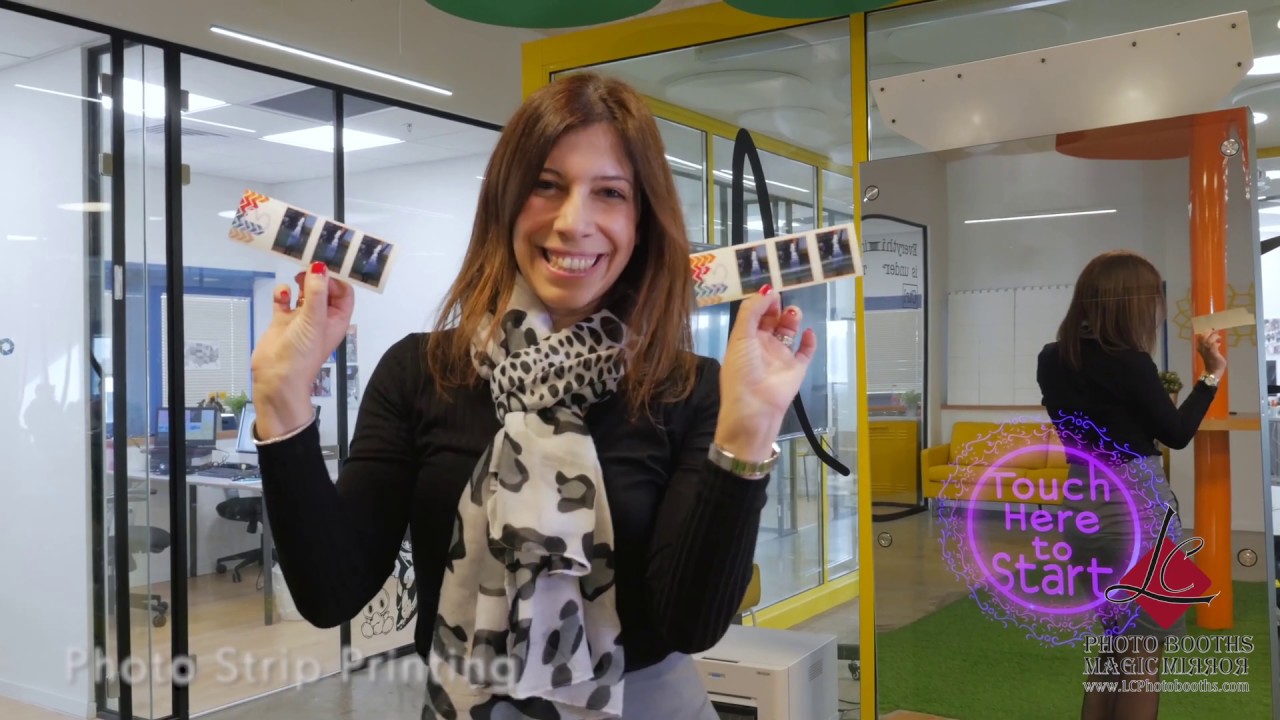 Magic Mirror Tower From LC Photo Booths - YouTube