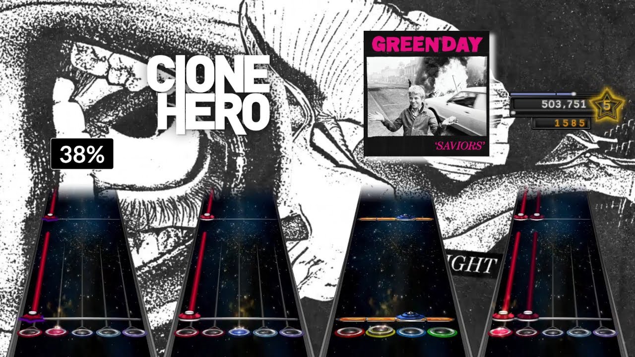 Green Day - Goodnight Adeline | Clone Hero Chart Preview - YouTube
