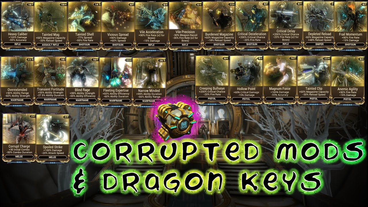 Corrupted Mods with Dragon Keys - YouTube