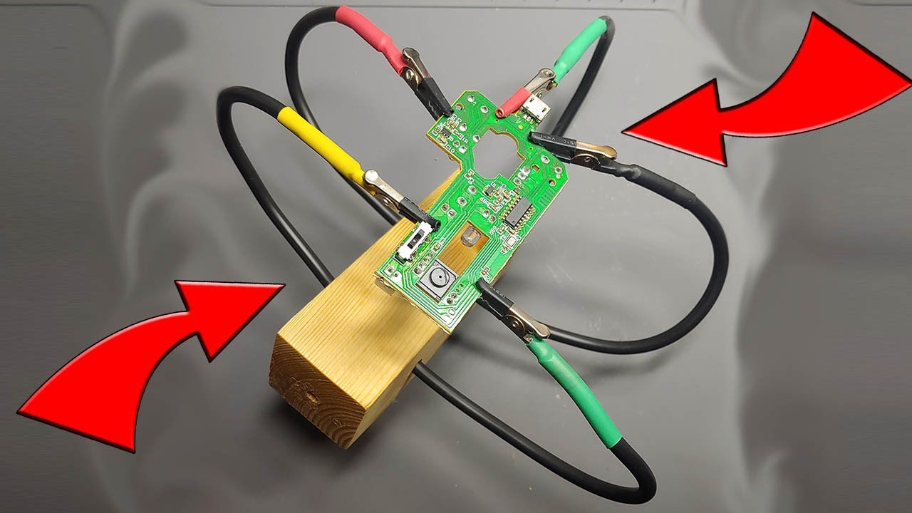 DIY Helping Hands for Soldering - YouTube