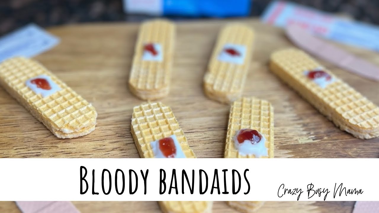 Bloody Band-aid Cookies - YouTube