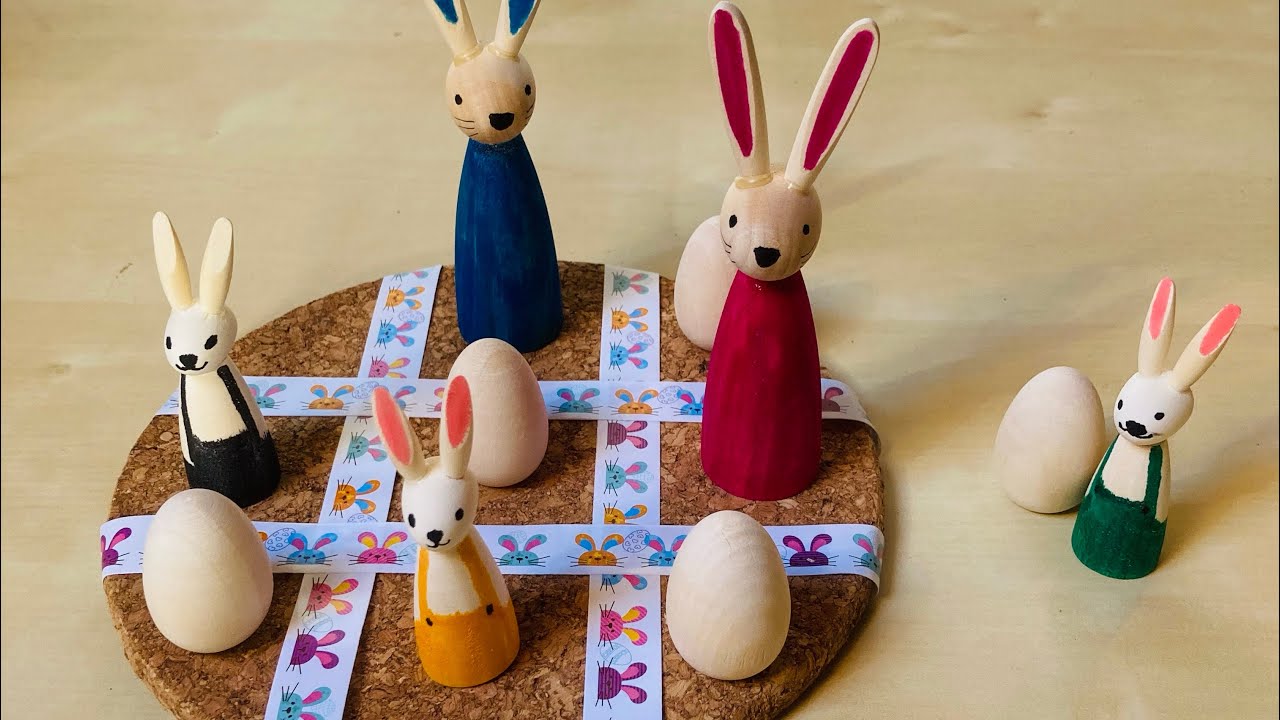 DIY Pasen: Eindeloos speelplezier met Boter, haas en eieren🐰 - YouTube