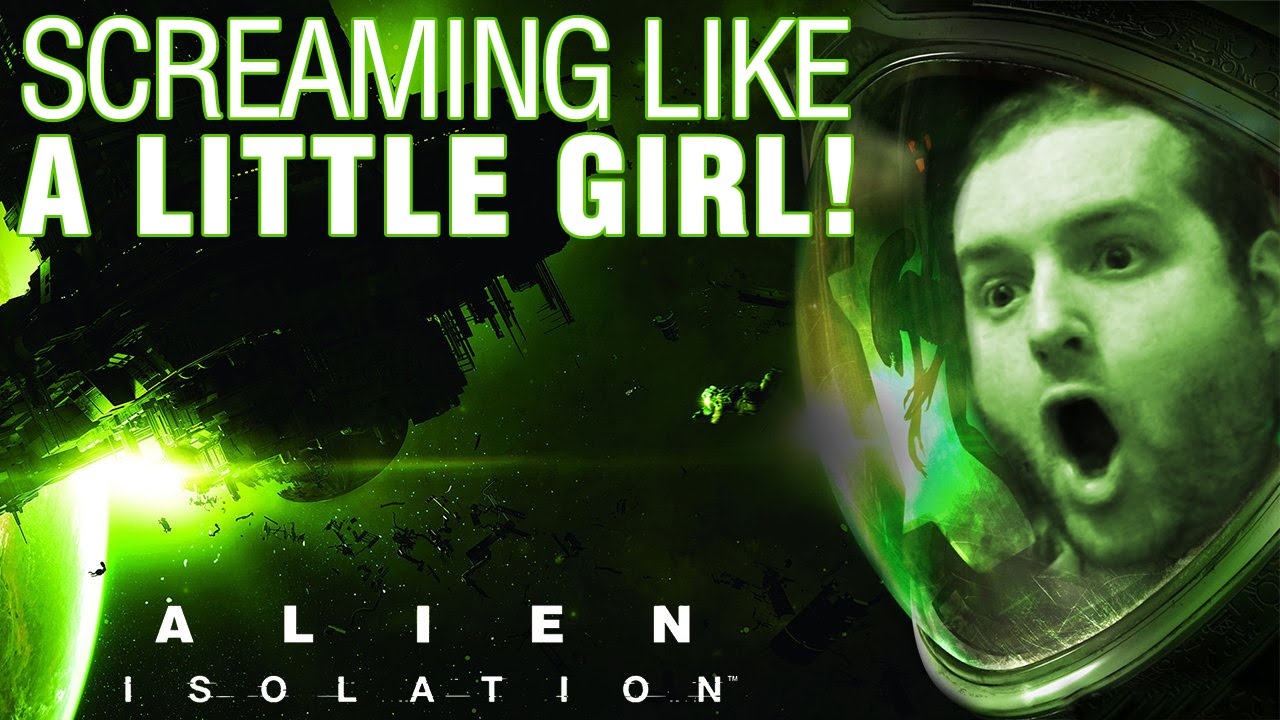SCREAMING LIKE A GIRL - Alien Isolation Playthrough - Part 1 - YouTube