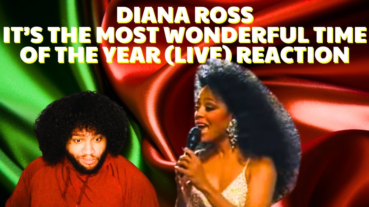 Diana Ross It's The Most Wonderful Time Of The Year reaction - YouTube