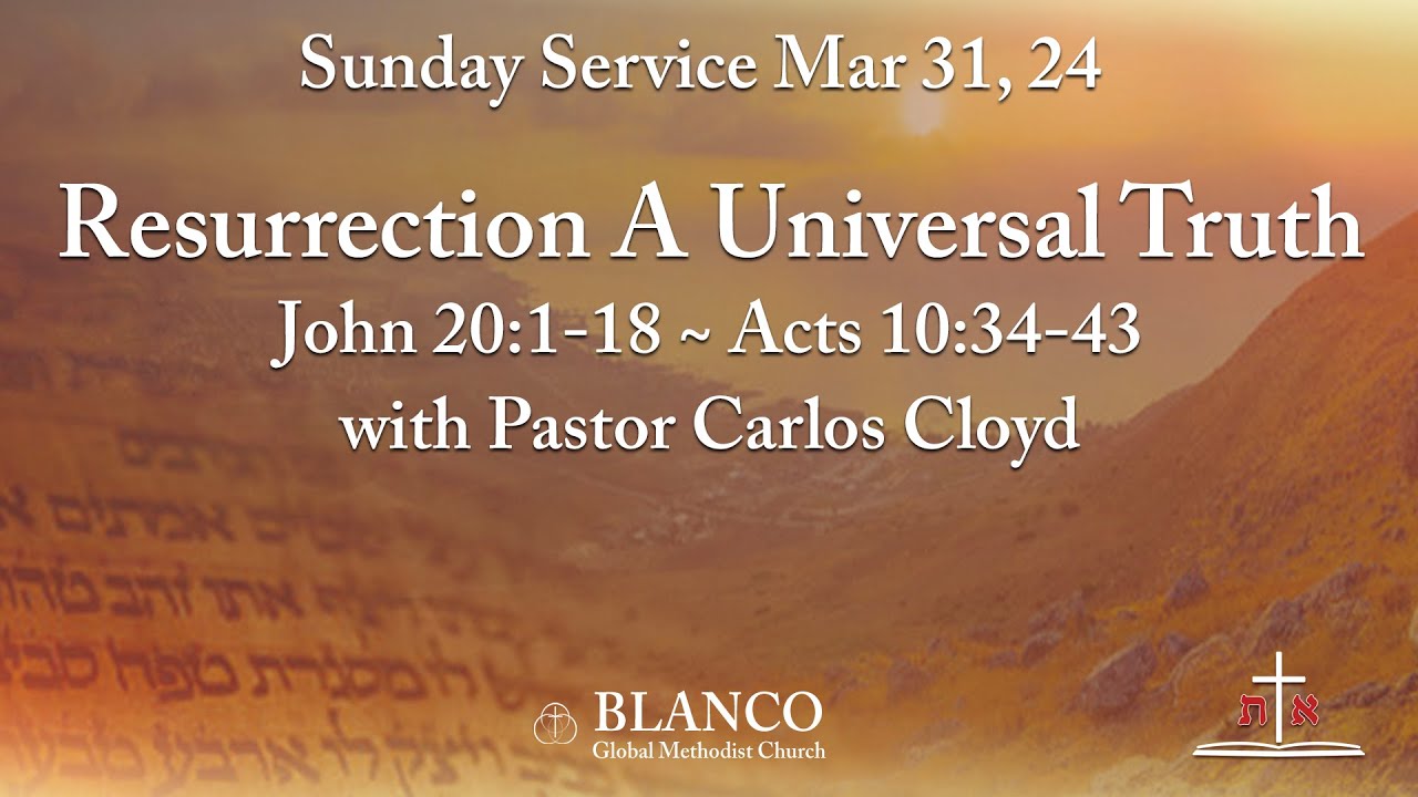 Resurrection A Universal Truth with Pastor Carlos Cloyd - YouTube