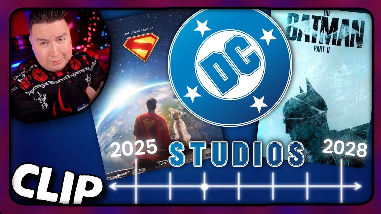 New Upcoming DCU Movie Slate Announced - YouTube
