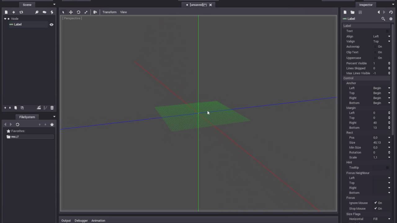001 Introdução Hello World Curso Básico Godot Engine Youtube
