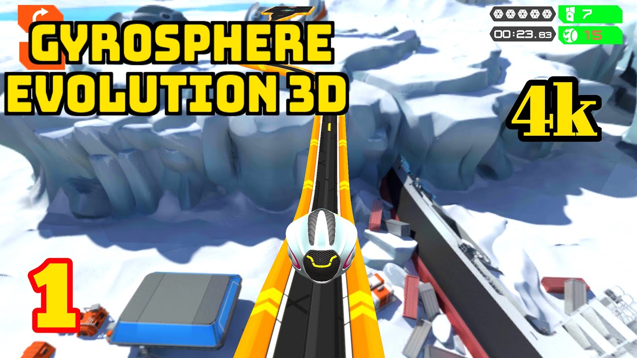 GyroSphere Evolution 3D Walkthrough Gameplay Android\ISO - YouTube