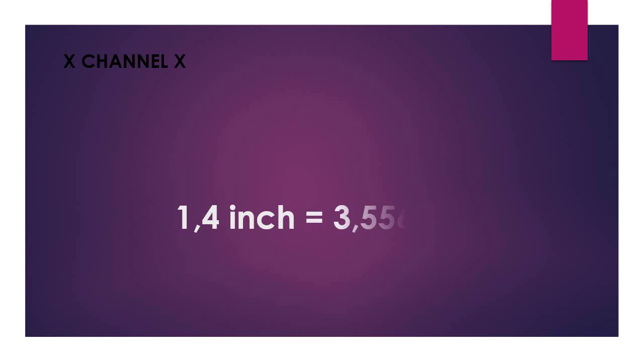 1 4 Inch To Cm YouTube 1 4 Inch To Cm YouTube