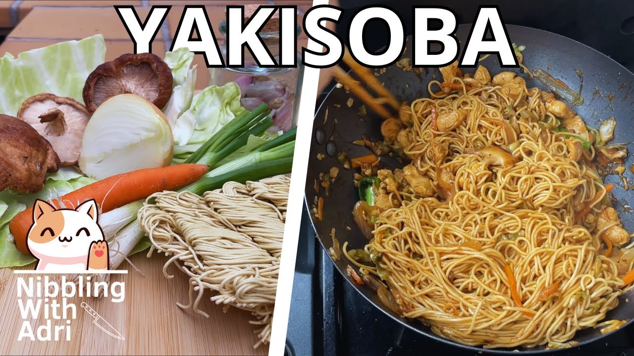 Easy YAKISOBA recipe 🥡🥢 - YouTube