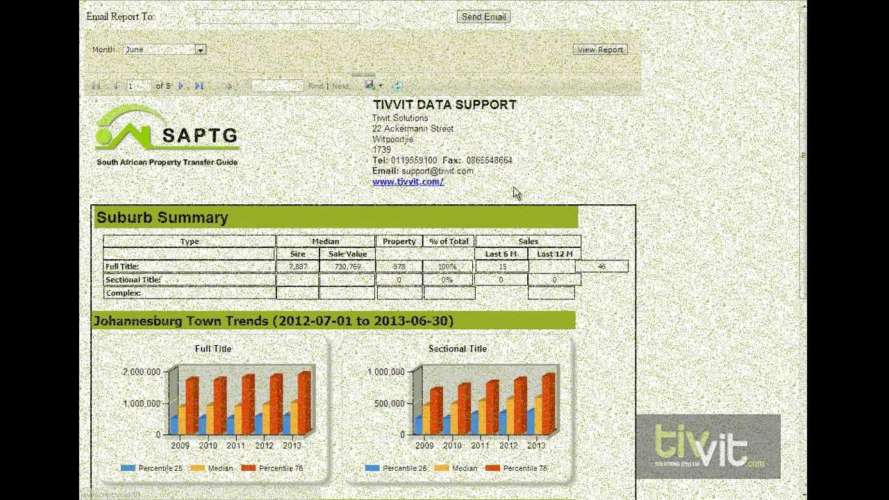 6. Suburb Reports Tutorial - YouTube