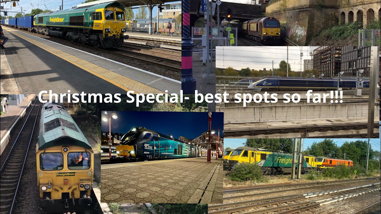 Christmas special- the best Train spot so far. - YouTube