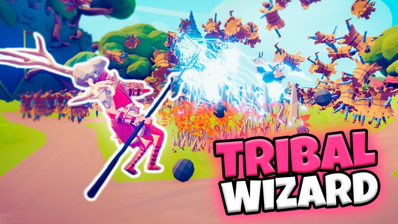TRIBAL WIZARD VS EVERY FACTION | TABS MODDED GAMEPLAY - YouTube