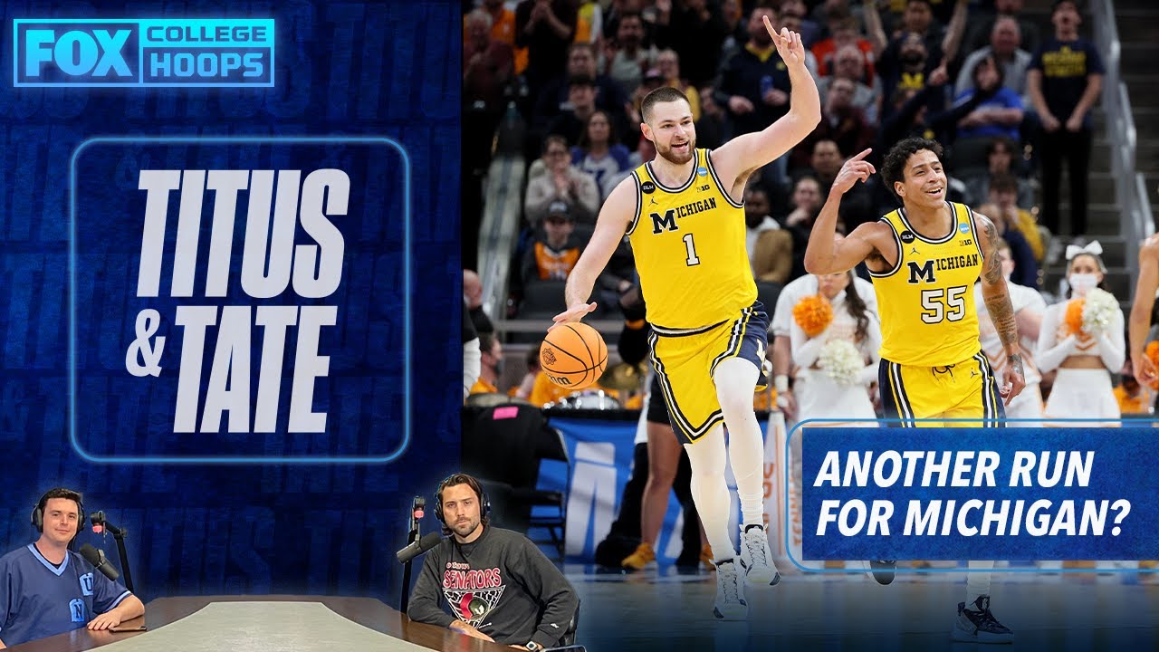 March Madness: Michigan vs. Tennessee game end LIVE REACTION | Titus ...
