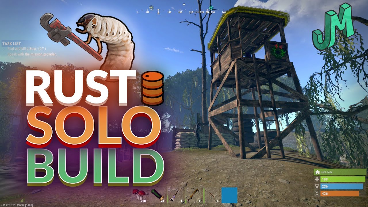 Solo Building 🛢 Rust 🎮 Stream 730 - YouTube