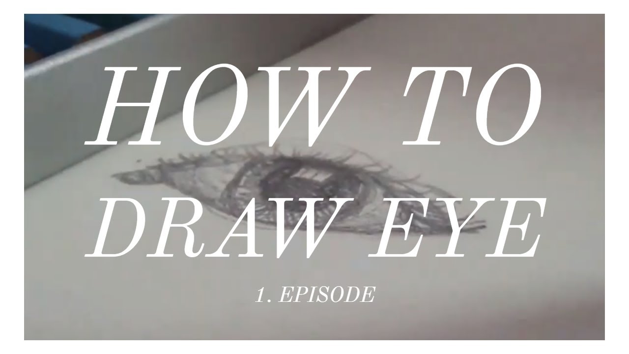 How to draw? Episode 1 - YouTube