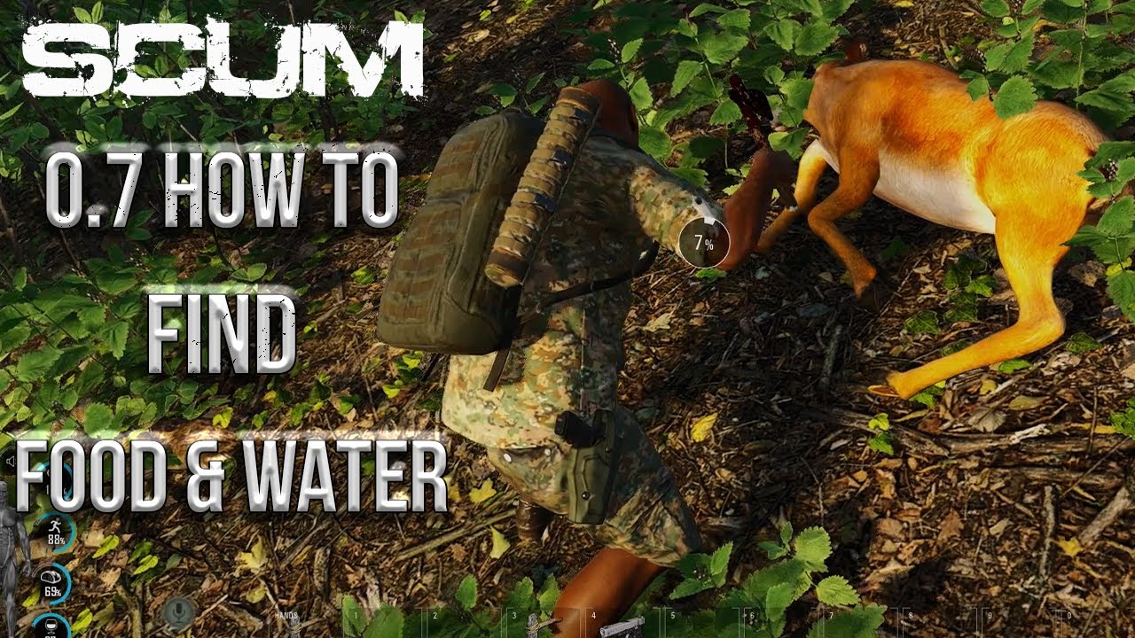 0.7 HOW TO FIND FOOD & WATER [SCUM] - YouTube