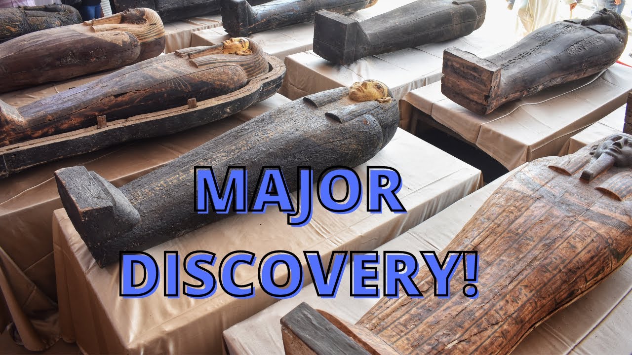 Newly Found 59 Fully Intact Mummy Been Sealed For 2,500 Years - YouTube