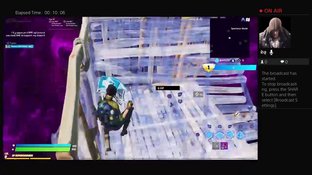 Playing fortnite come join - YouTube
