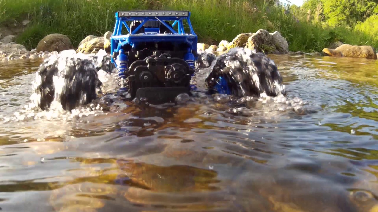 Zdalnie sterowany samochód Rock Rover (Crawler), wodoszczelny, duży ...