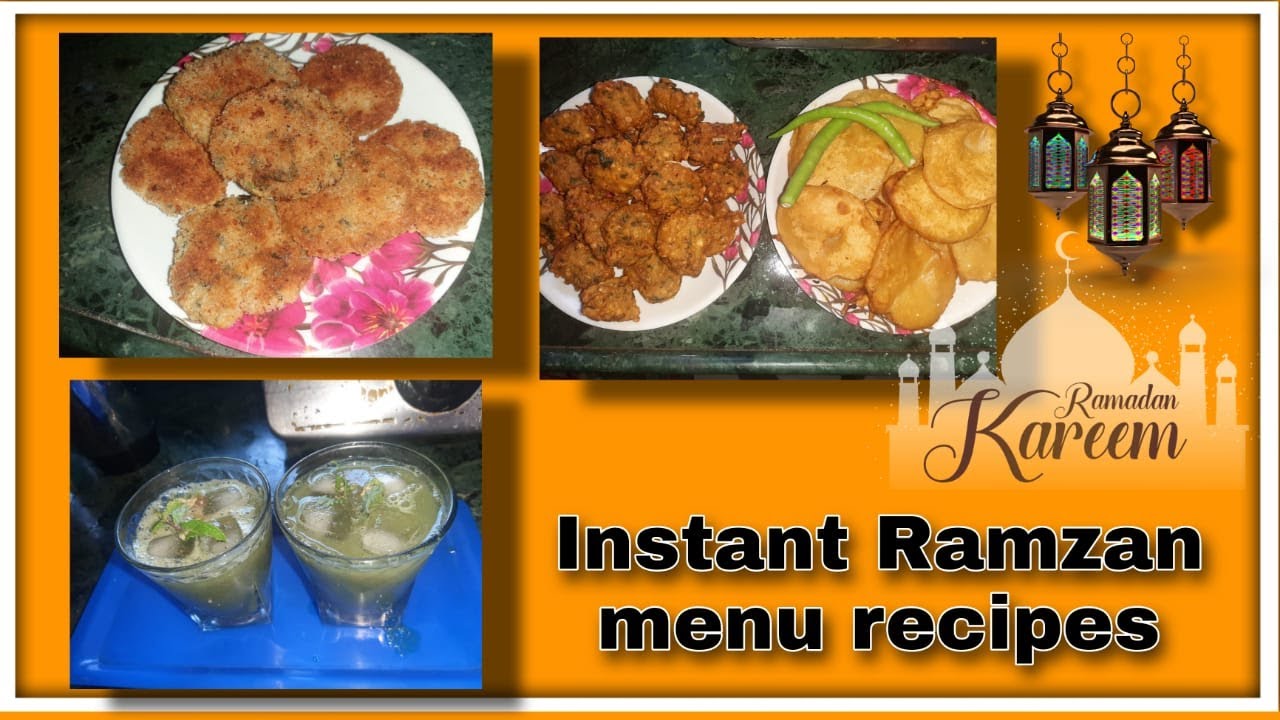 | 4 instant iftar recipes | | Rahat Kitchen | #ramzanspecial ## ...
