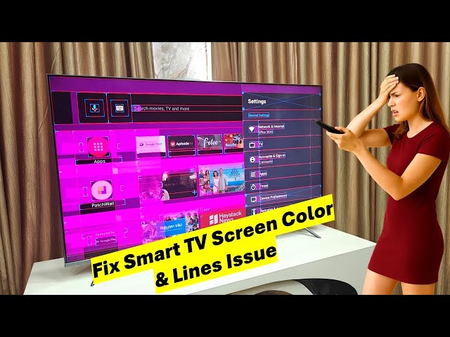 Tv Coloured Lines