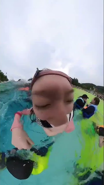 원래 워터파크 갔다오면 배 안고프죠🌊̊̈ 쓰나미 Youtube