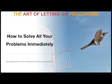 How to Solve All Your Problems Immediately (The Art of Letting Go ...