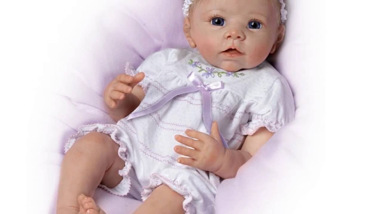 Chloe's Look Of Love Touch-Activated Lifelike Baby Doll - YouTube