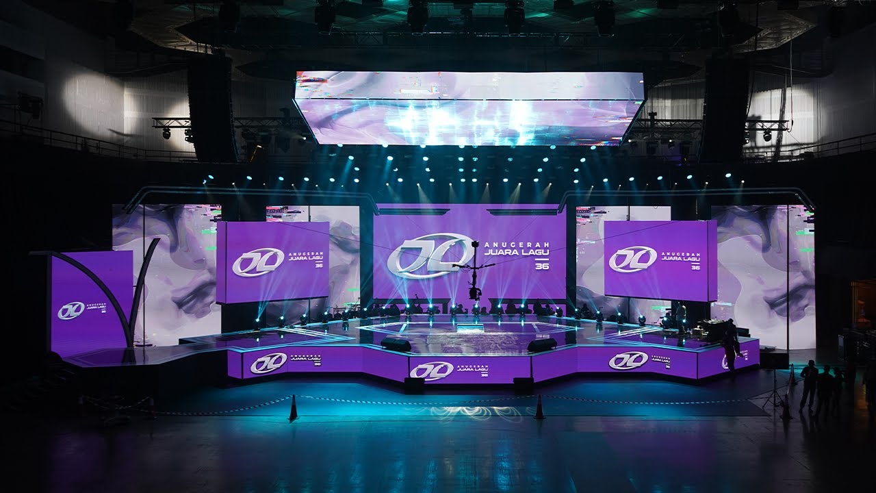 Anugerah Juara Lagu (36th Edition) 2022 - Stage Timelapse - YouTube