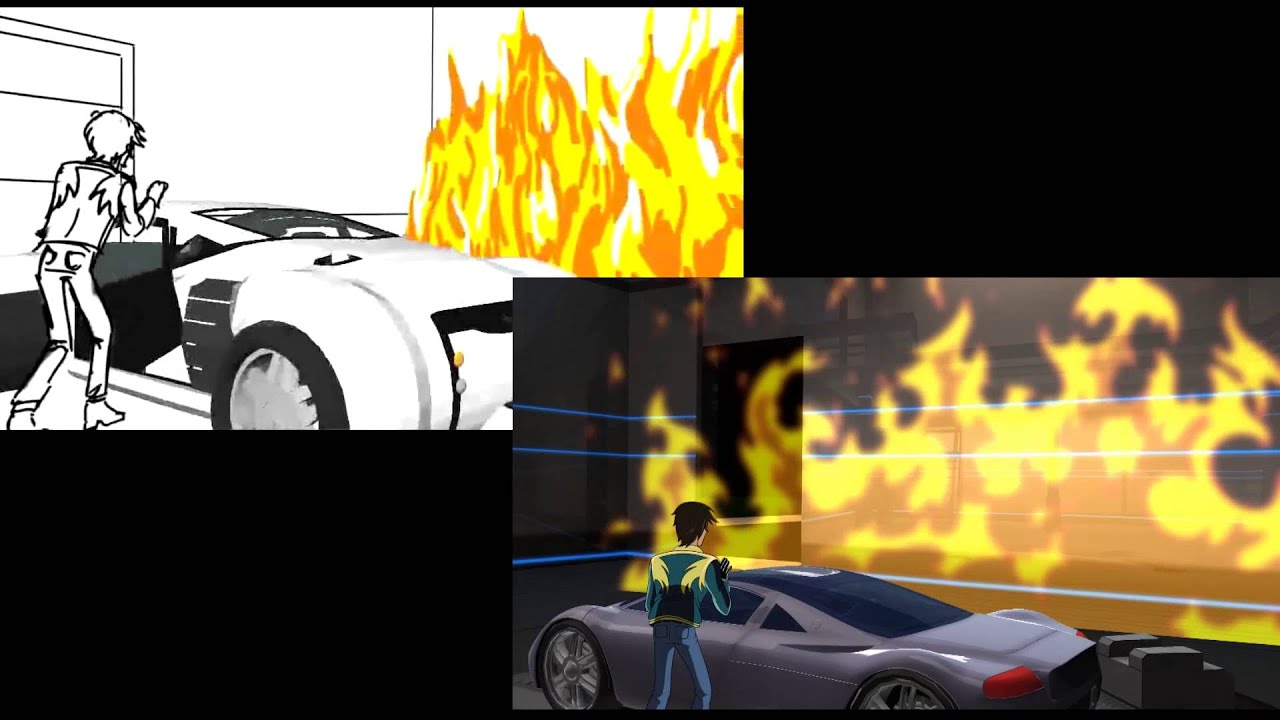 The Key - Animation to Animatic Comparison - YouTube