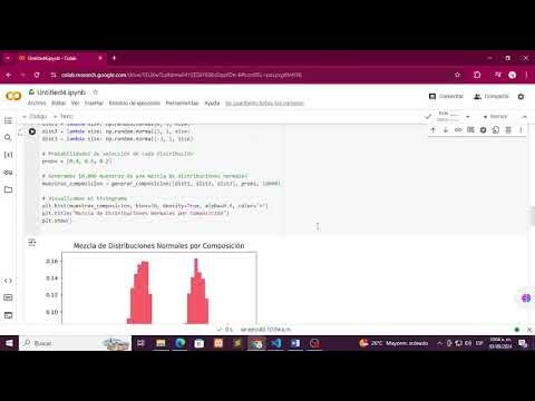 "Generación de Variables Aleatorias en Python: Transformada Inversa, Convolución y Composición ...