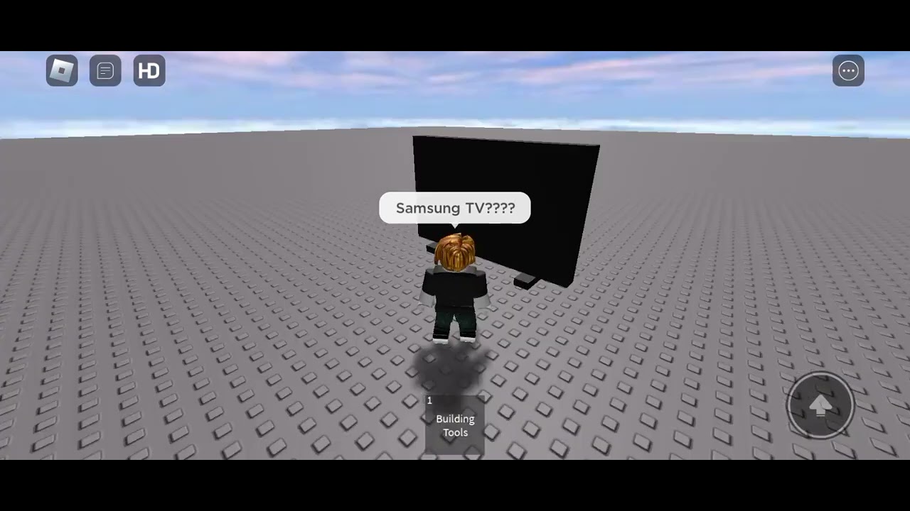 samsung tv in roblox - YouTube