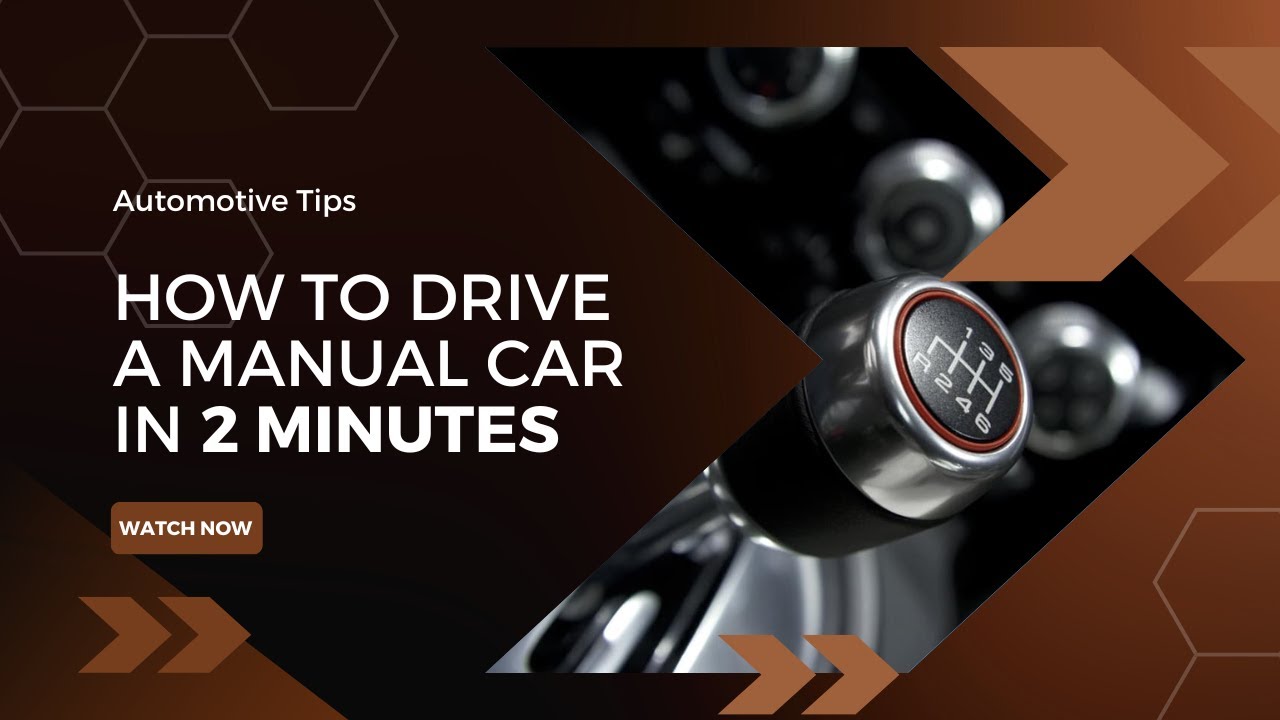 How to drive a manual car in 2 minutes - YouTube