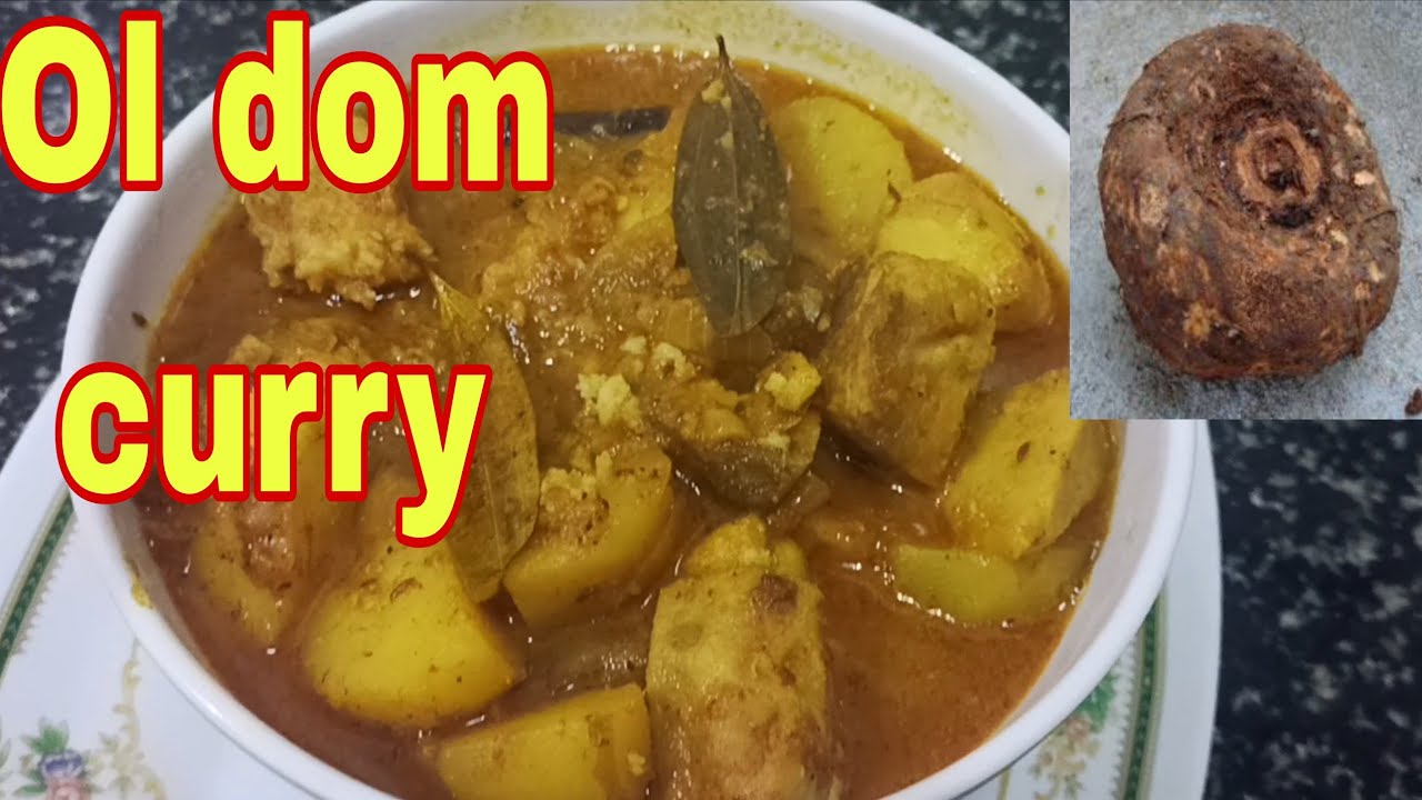 Suran /Elephant Yam / Ol kochu dom in traditional way| Ol ar sabji keno ...
