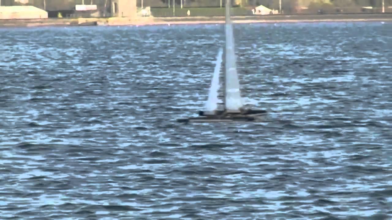 Shinobi #2 sailing at Axbridge - YouTube