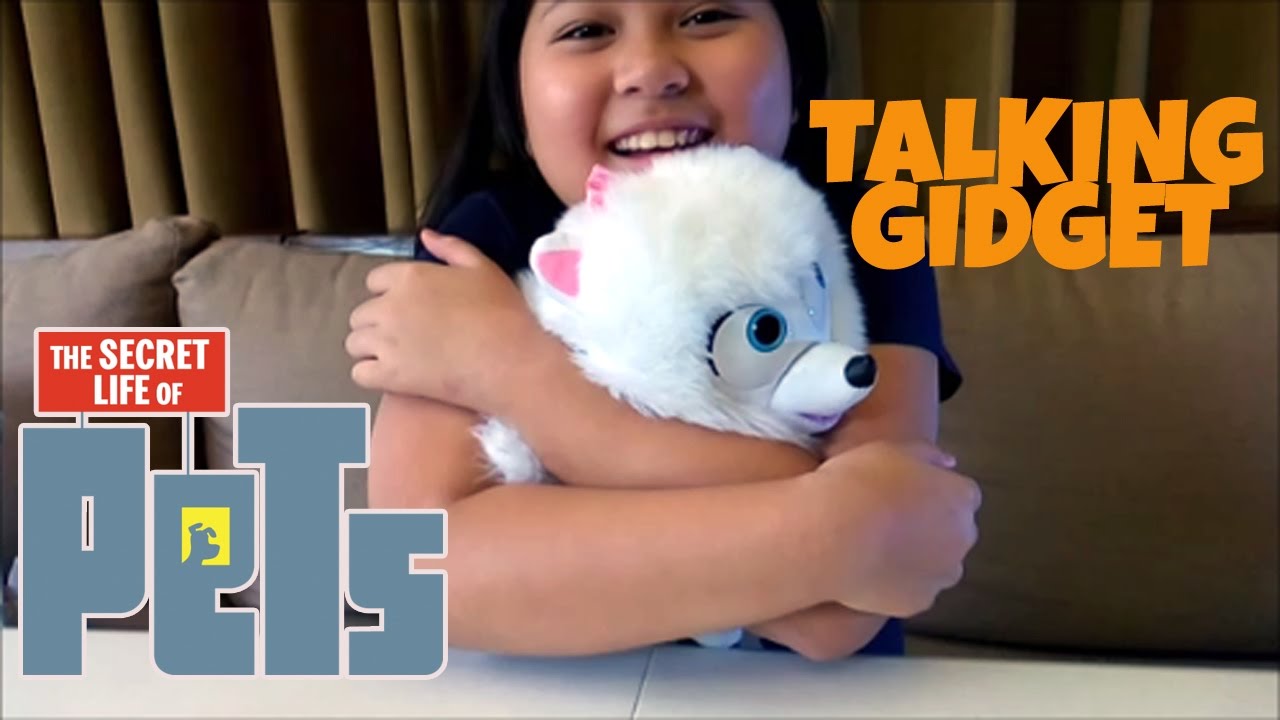 Secret life of pets: talking Gidget - YouTube