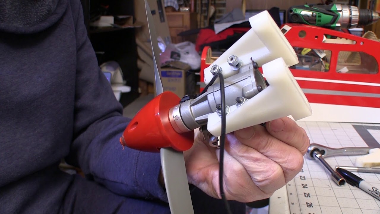 Installing Gas Engines on Beam Mounts - YouTube