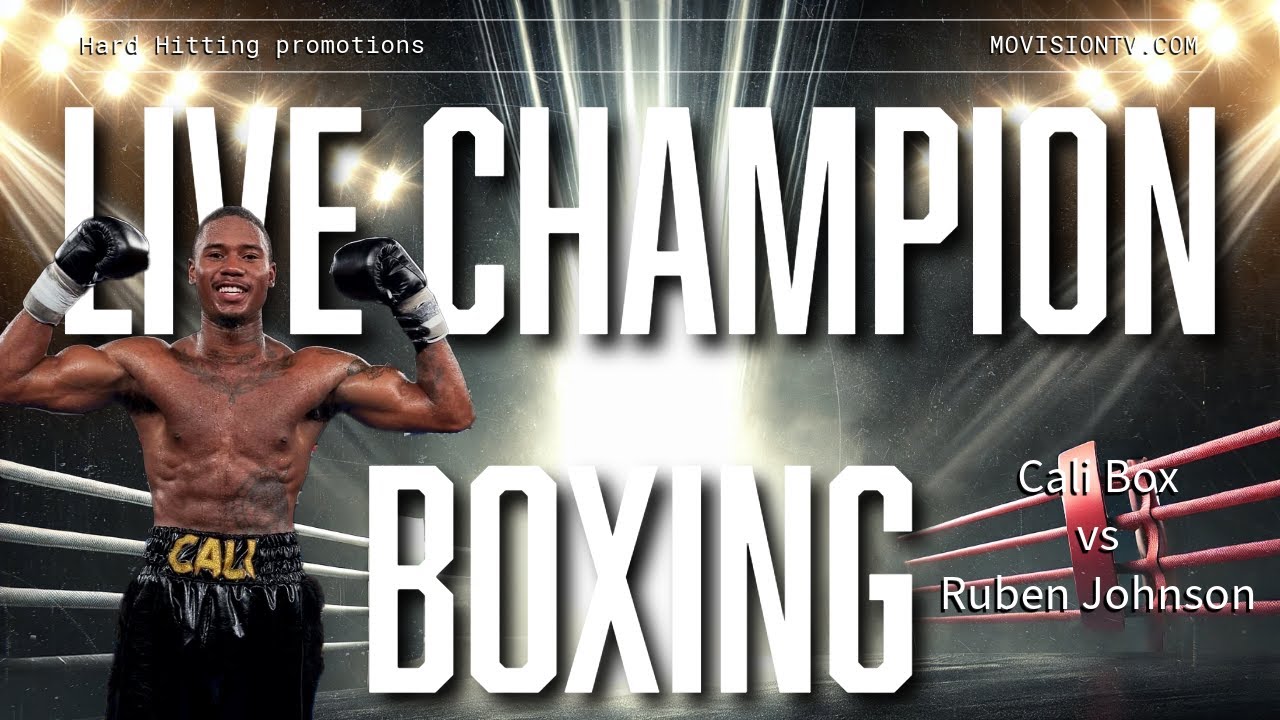 Live Championship Boxing: Cali Box VS Ruben Johnson - YouTube