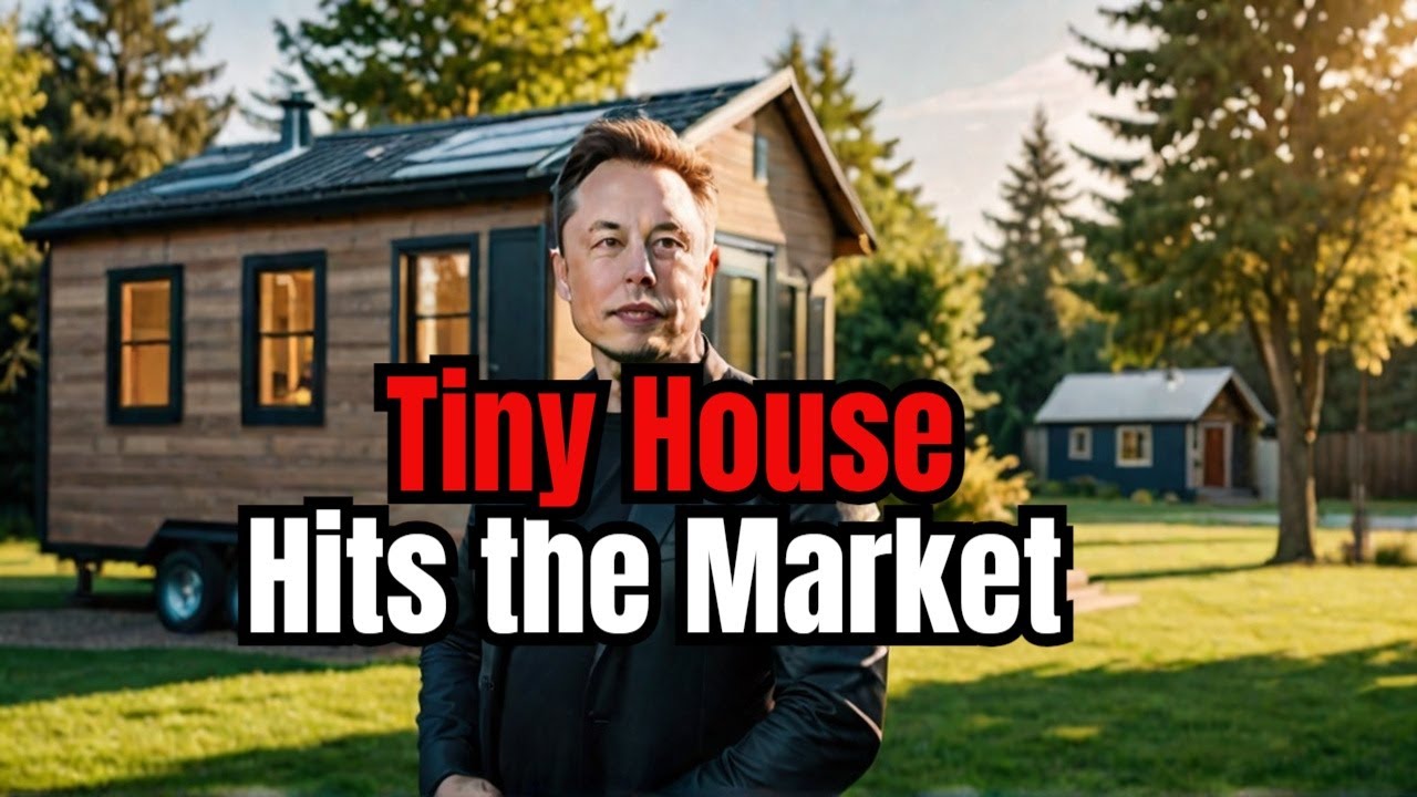 Elon Musk's $10K Tiny House Hits the Market - YouTube