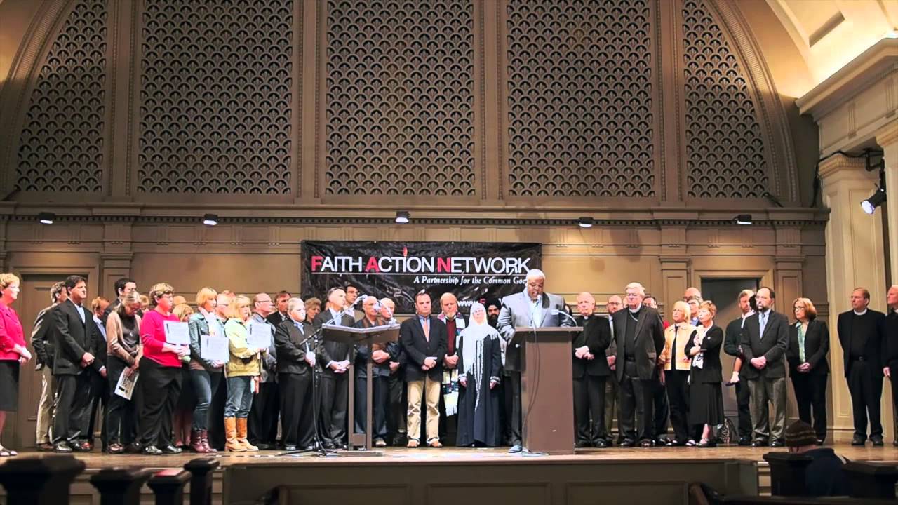 Gun Background Check Initiative Announcement, Rev. Steve Baber - YouTube