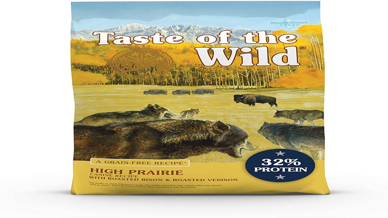 Taste of the Wild Dry Dog Food With Roasted Bison And Roasted Venison ...