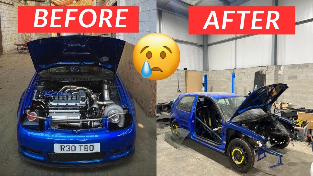 WHAT HAPPEND??? - BIG TURBO R32 - YouTube