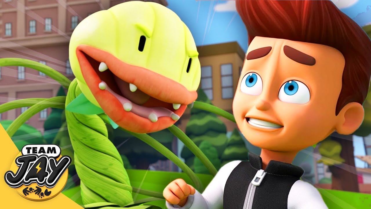 NOVO! Uma planta monstruosa quer comer Team Jay! | Team Jay by Juventus ...