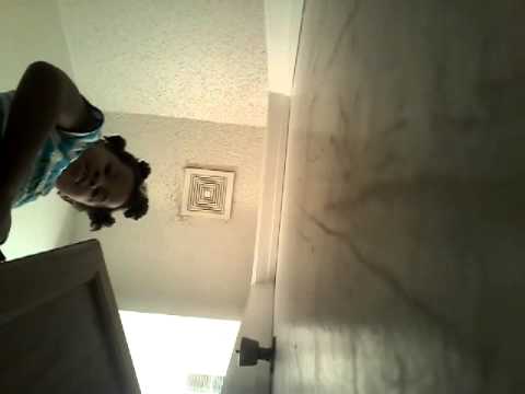 Bad little girl in the bathroom - YouTube