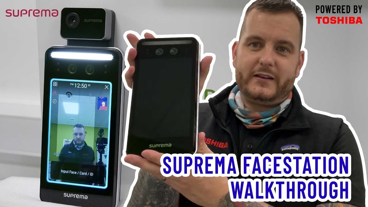 Suprema FaceStation F2 Face Recognition Terminal with Thermal Module ...