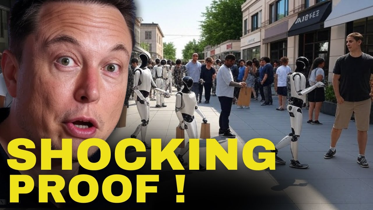 SHOCKING proof TESLA Robot is FAKE ! - YouTube