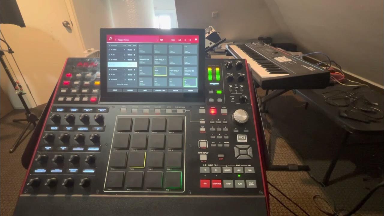 MPC X Song Mode - YouTube