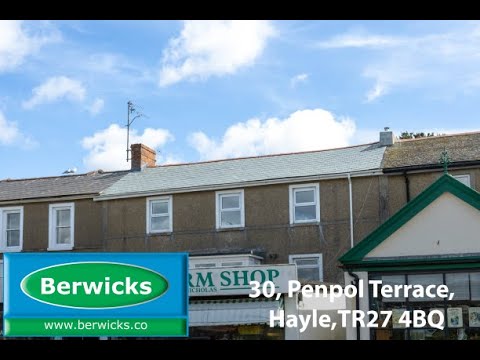 30, Penpol Terrace, Hayle. TR27 4BQ. - YouTube