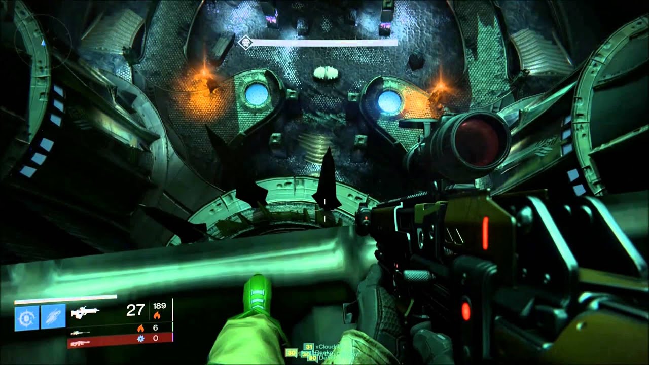 Destiny Crota Boss Fight Arena Face? - YouTube